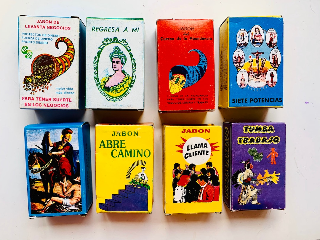 Jabones Esotéricos de Santeria provenientes de Mexico, jabones para ...