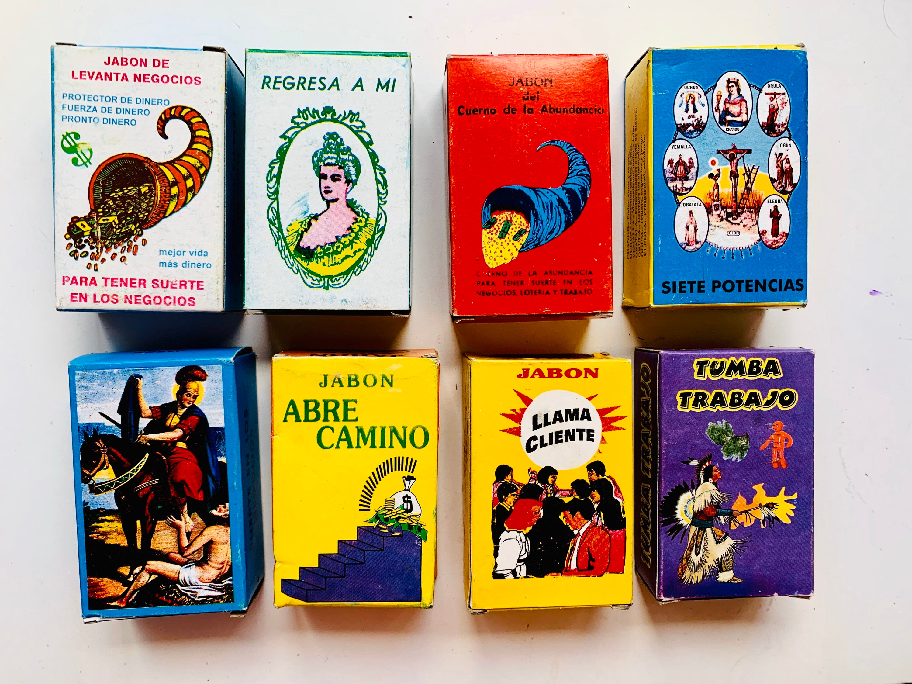 Esoteric Santeria Soaps From Mexico, Soaps for Baths Offal, Santeria ...