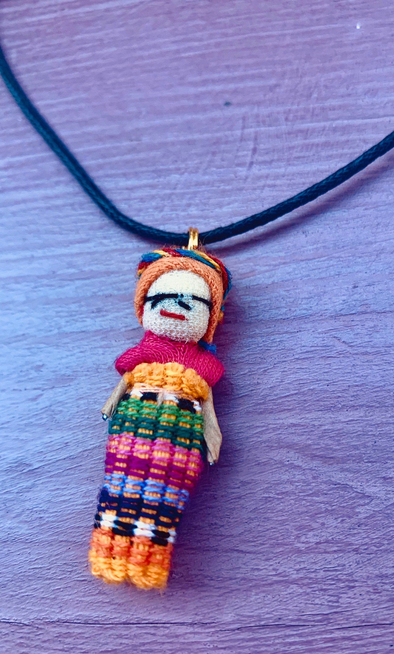 3 Muñequitas quitapena amuleto maya arte mexicano muñeca - Etsy España