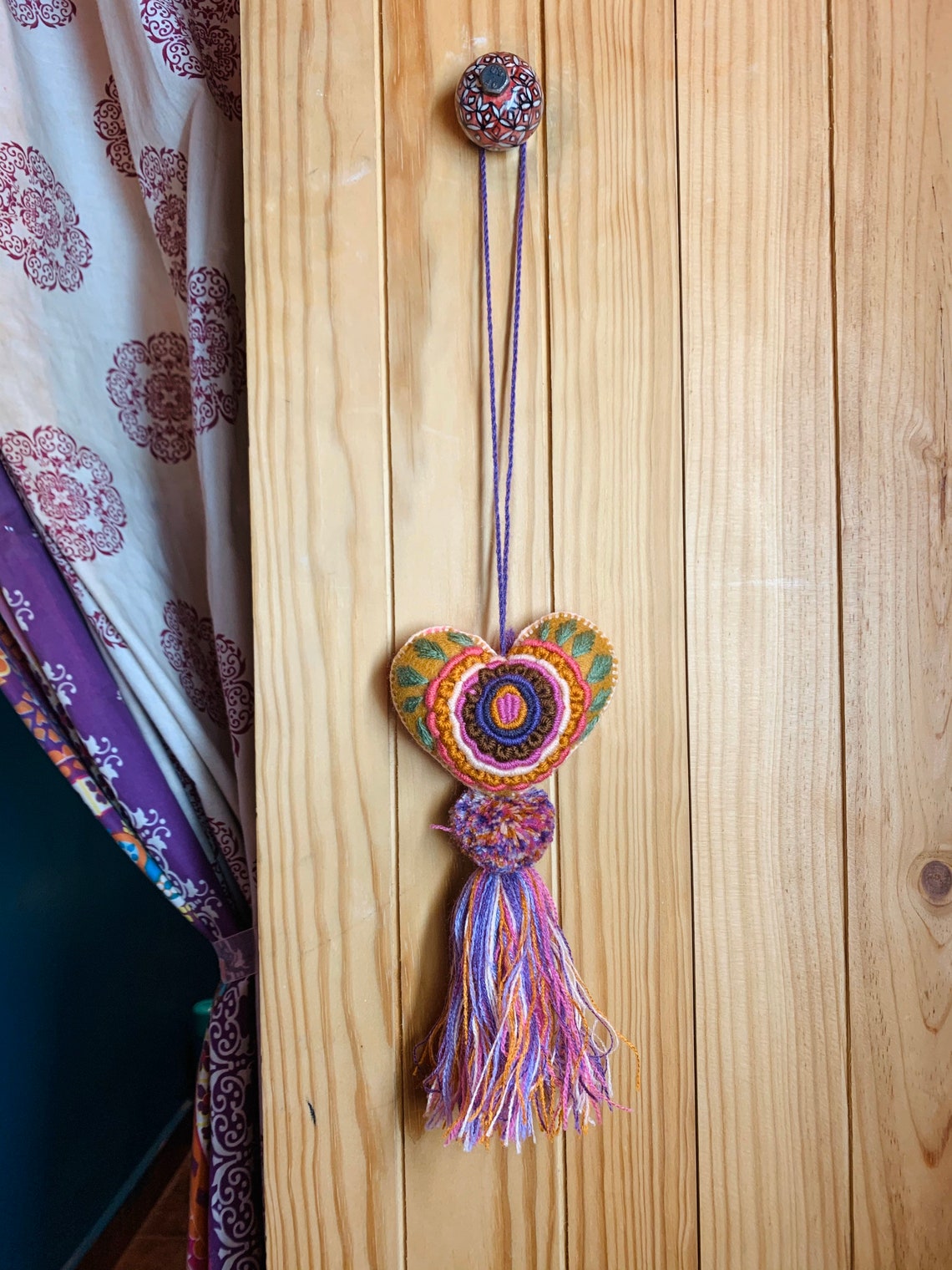 Heart Embroidered Chiapas - Etsy
