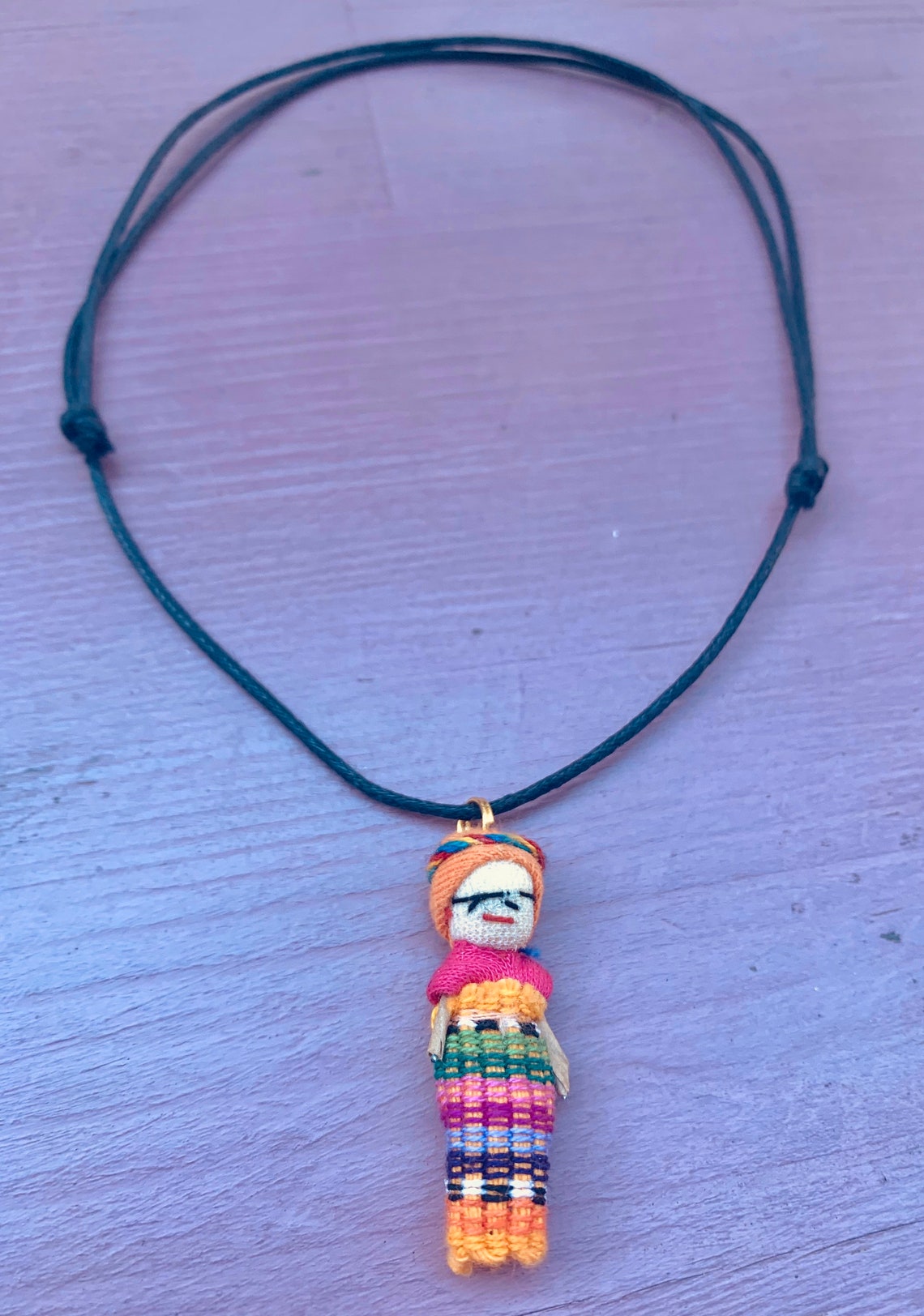 3 Muñequitas quitapena amuleto maya arte mexicano muñeca - Etsy México