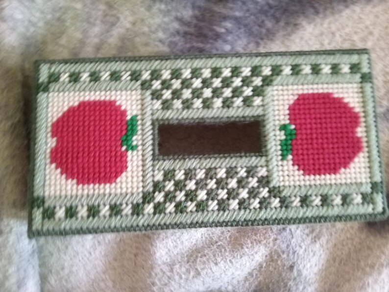Handmade Apple Rectangle Tissue Box Cover - Etsy