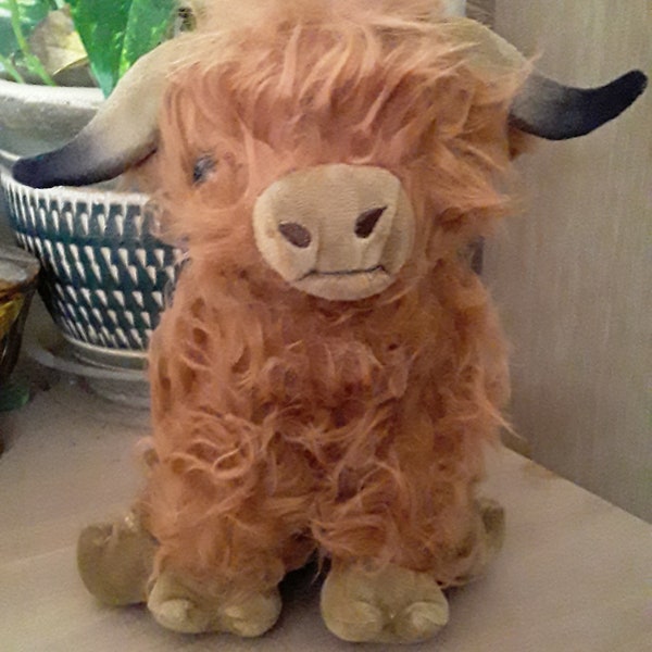 Highland Cow Plush - Etsy