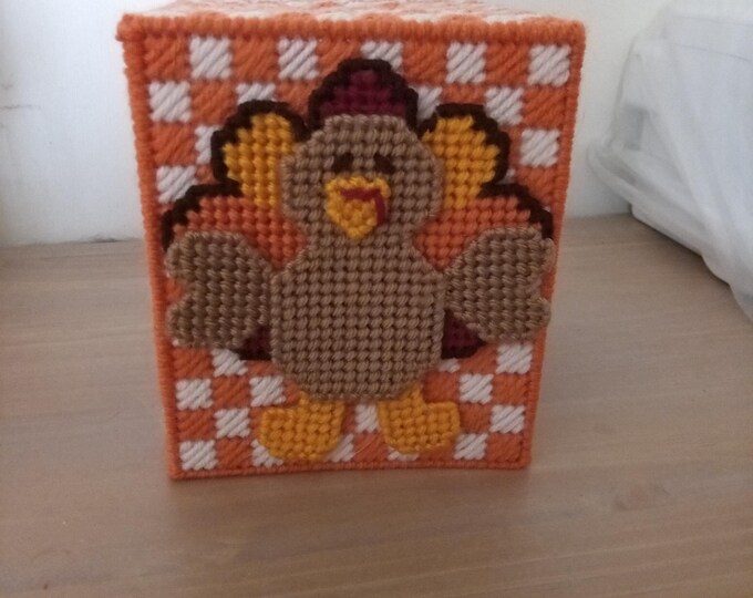 Handmade Turkey Tissue Box Cover/ One Each Color/pick Your Color - Etsy
