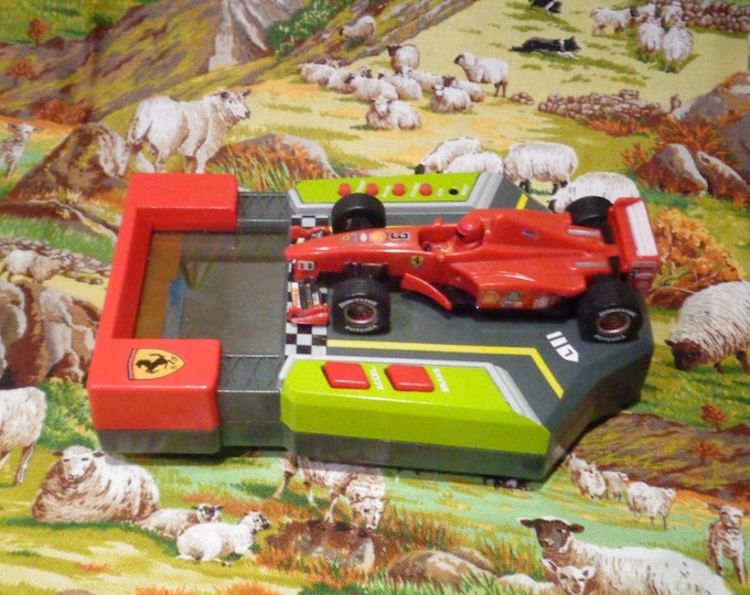 Vintage Handheld LCD Formula One Ferrari Racing Driving Game ...