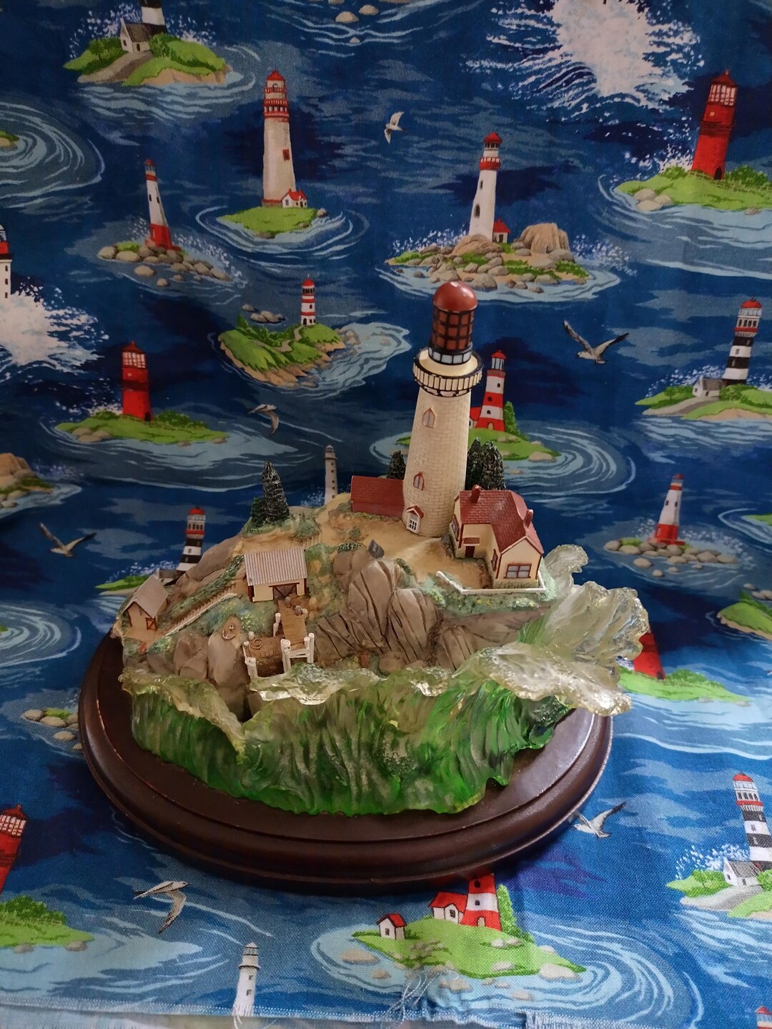 Lenox Lighthouse Collection Light at the Edge Figurine 1999 Nautical ...