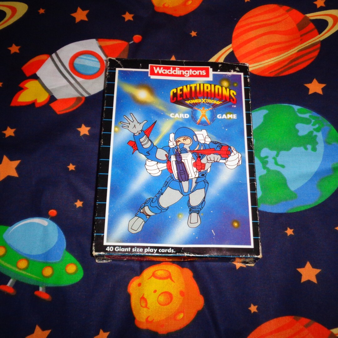 Rare Centurions Powerxtreme Card Game Waddingtons Giant - Etsy