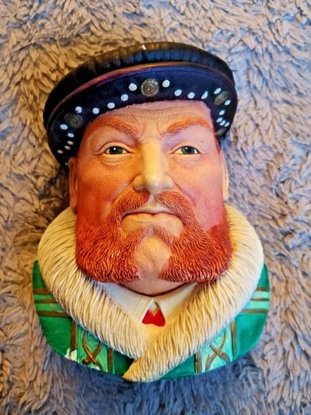 Extremely Rare King Henry VIII Legend Products 1982 Chalkware Head ...
