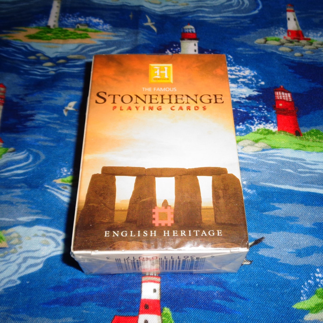 The Famous Stonehenge Playing Cards From English Heritage Collectable ...