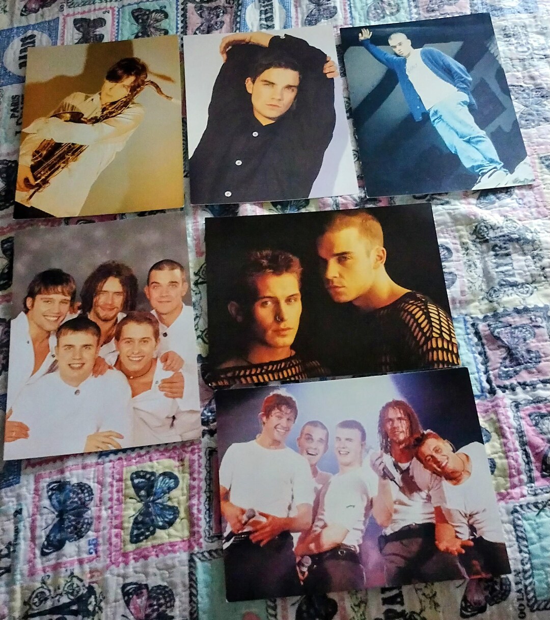 Rare Take That Large Greetings Card Various Options Music Memorabilia ...