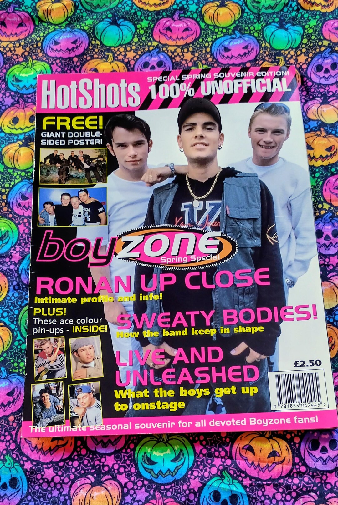 Very Rare Boyzone Hot Shots! Special Spring Souvenir Edition 100% ...