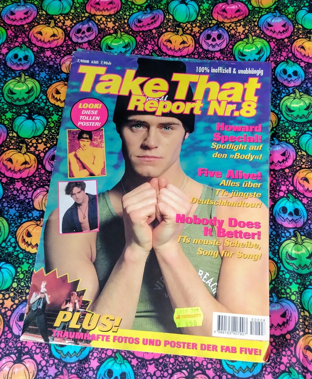 Rare Take That Report No.8 Howard Special Magazine Includes Large ...