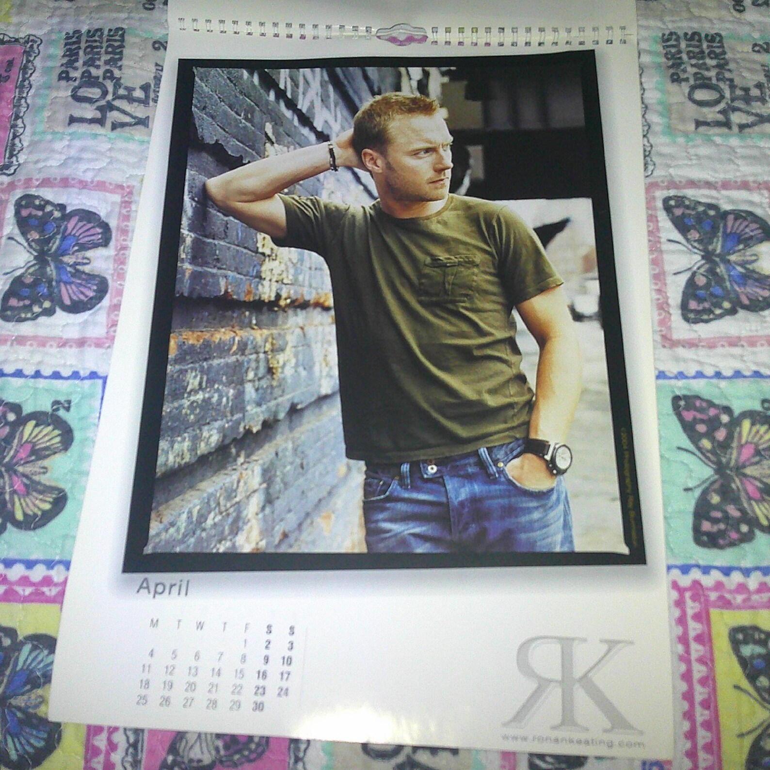 Ronan Keating 2005 Official Calendar Music Memorabilia Collectable ...
