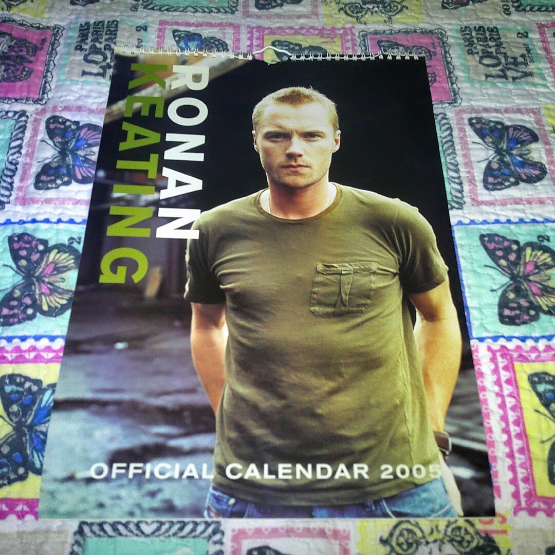 Ronan Keating 2005 Official Calendar Music Memorabilia Collectable ...