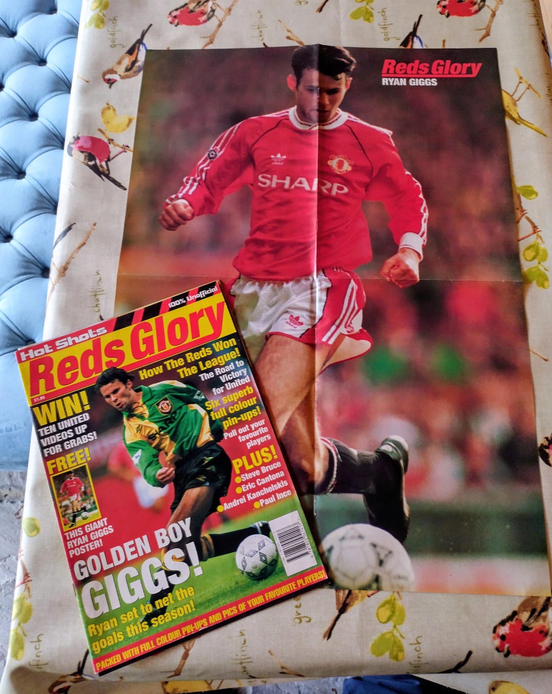 Rare Hot Shots Reds Glory Manchester United Magazine 100% Unofficial ...