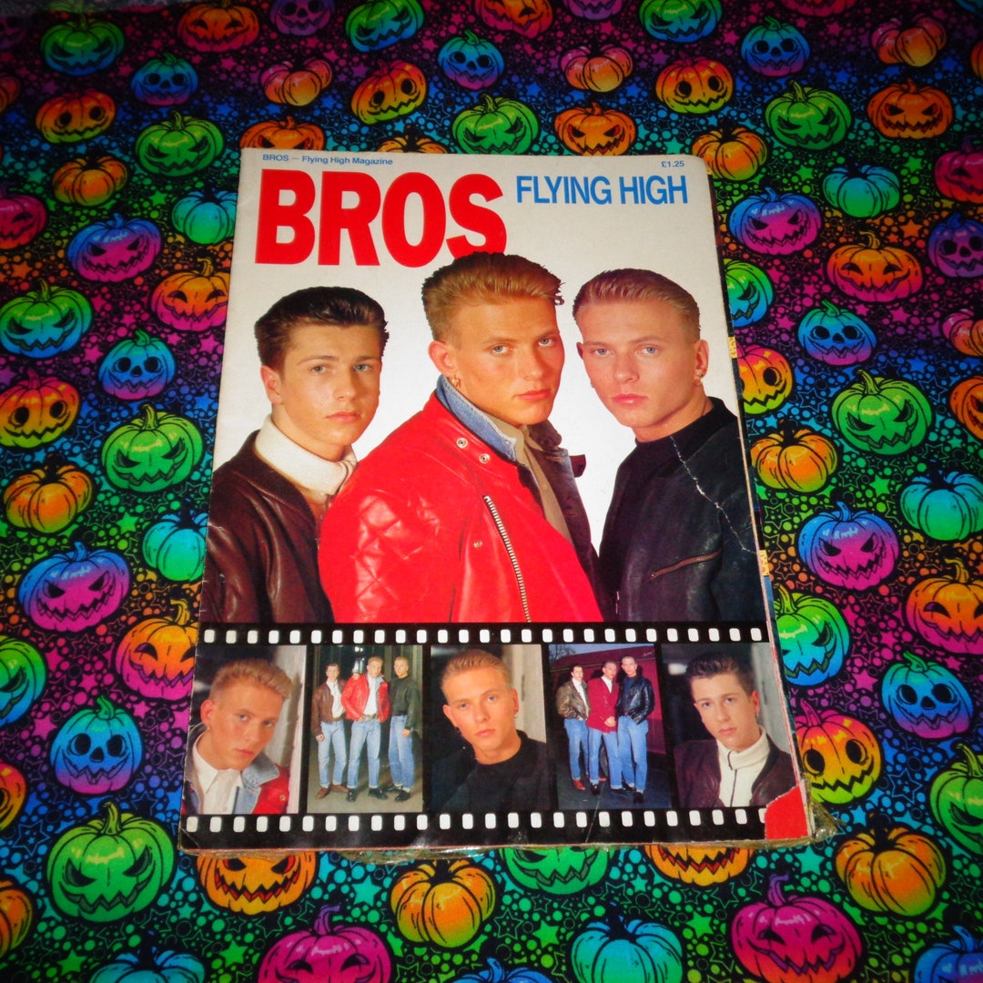 Rare Bros Flying High Poster Magazine Folds Into Giant Group - Etsy