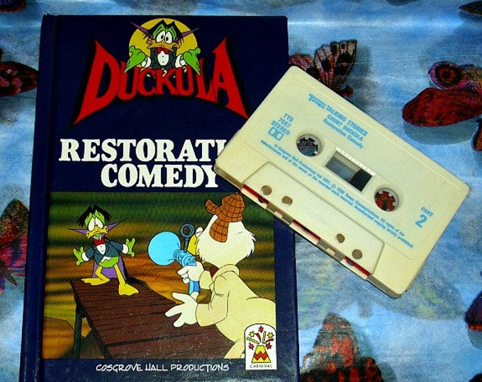 Count Duckula Restoration Comedy Book and Audio Cassette Tape Set TV ... Count Duckula Restoration Comedy Book and Audio Cassette Tape Set TV ...