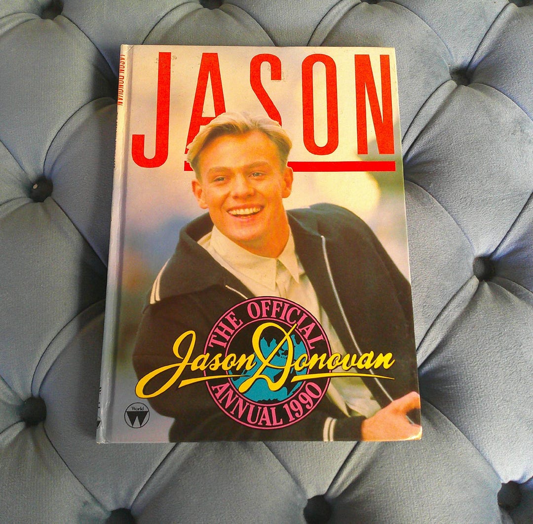 Jason Donovan Official 1990 First Annual Music Memorabilia Neighbours ...