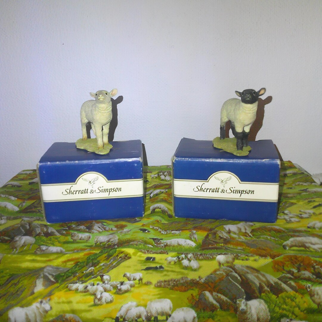 Sherratt & Simpson Lamb Figurine Choose Your Lamb Vintage Original ...