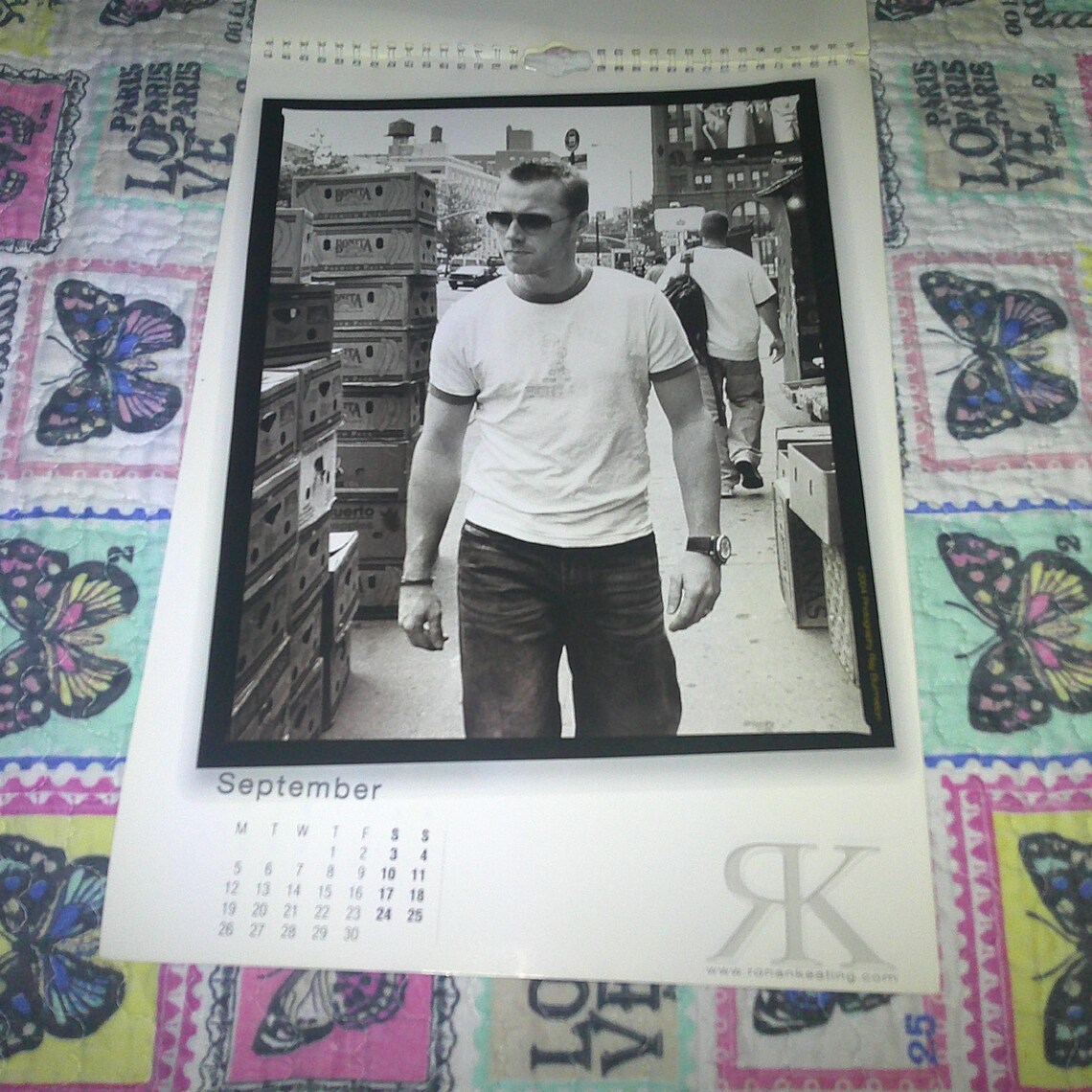 Ronan Keating 2005 Official Calendar Music Memorabilia Collectable ...