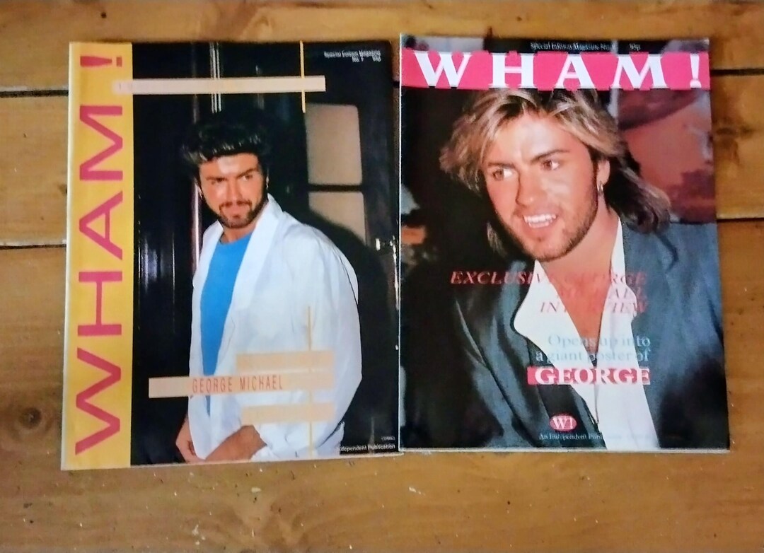 Rare Wham Special Edition Poster Magazine Music Memorabilia Andrew ...