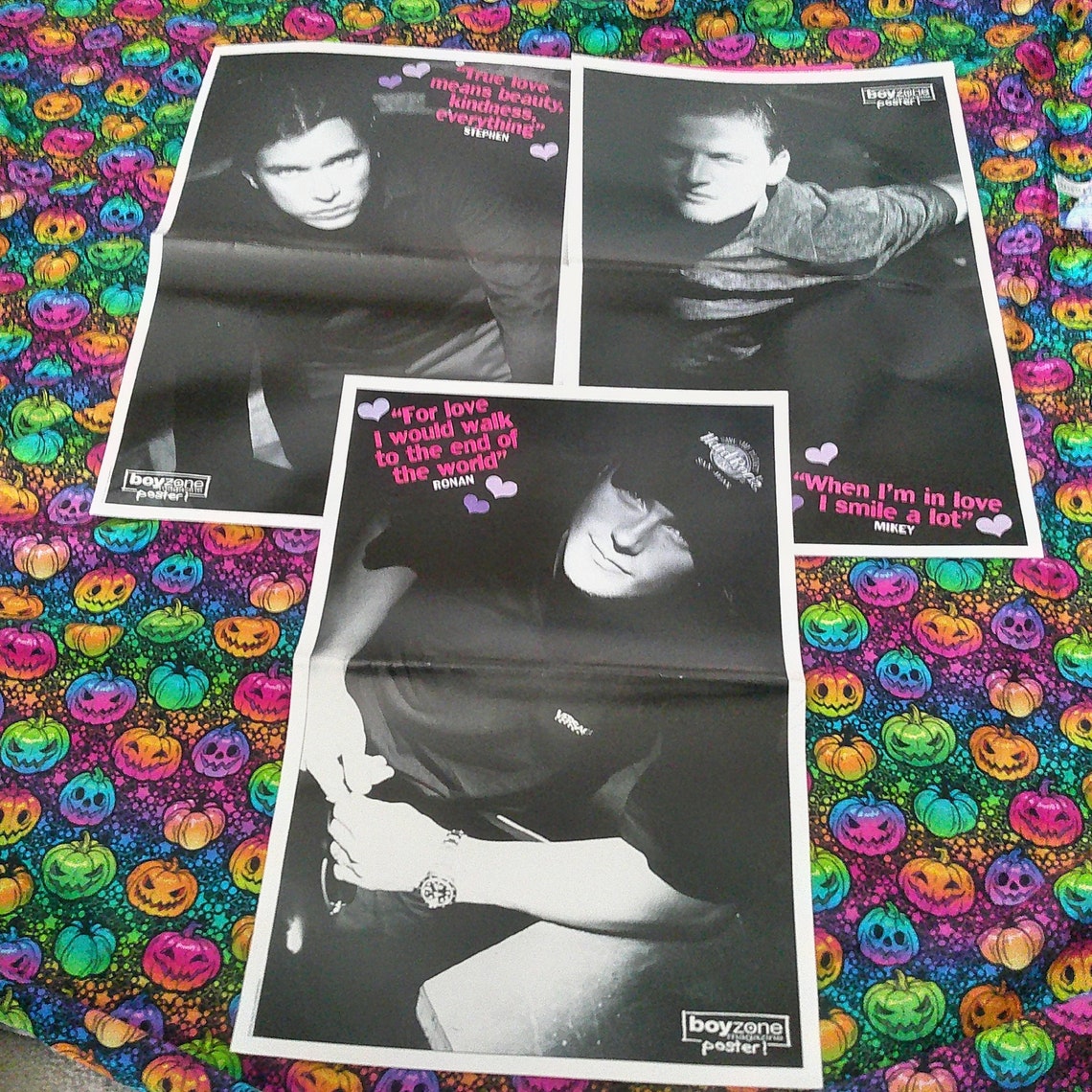 Boyzone Official UK Magazine 1998 Annual Issue Exclusive Poster Edition ...