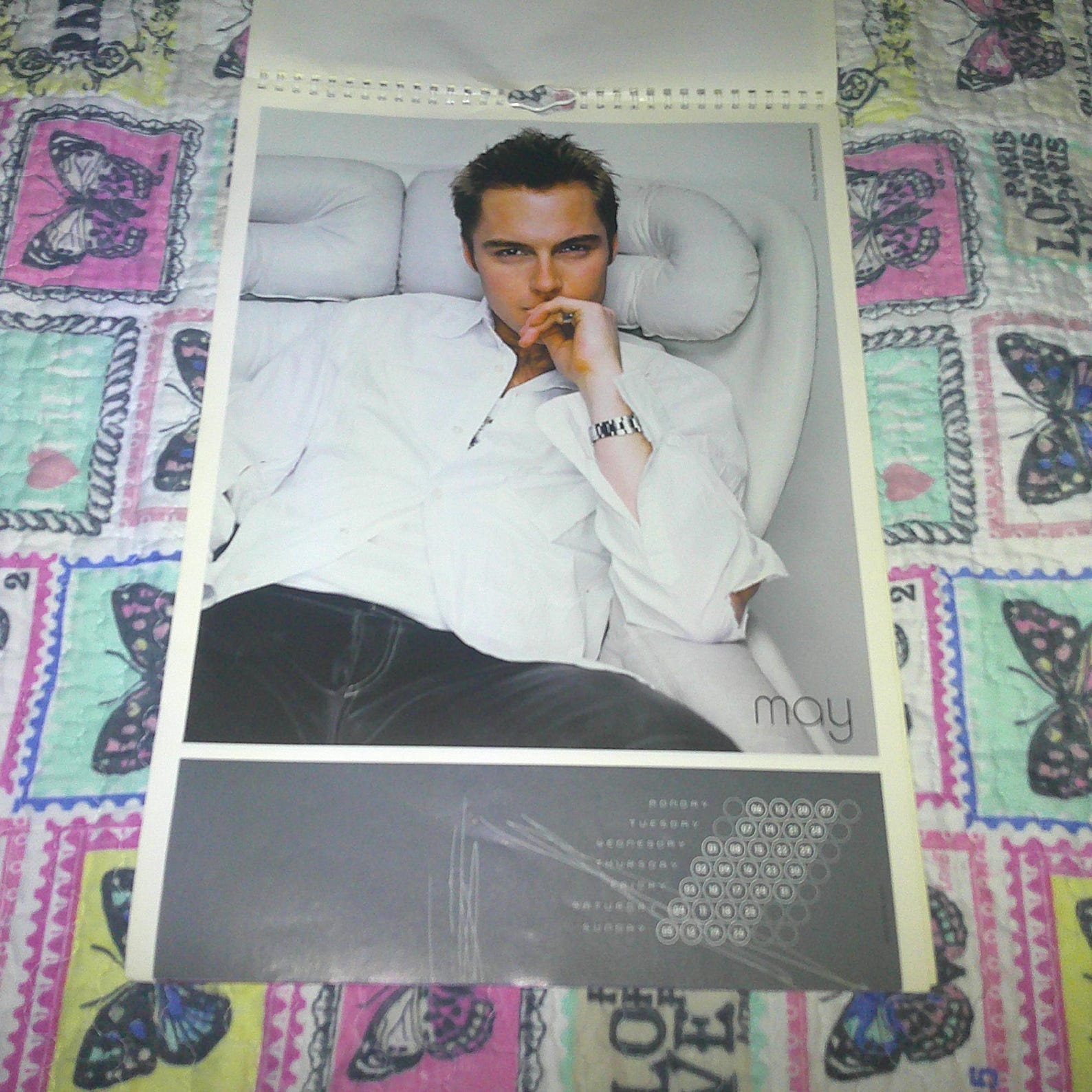 Ronan Keating 2002 Official Calendar Music Memorabilia Collectable ...