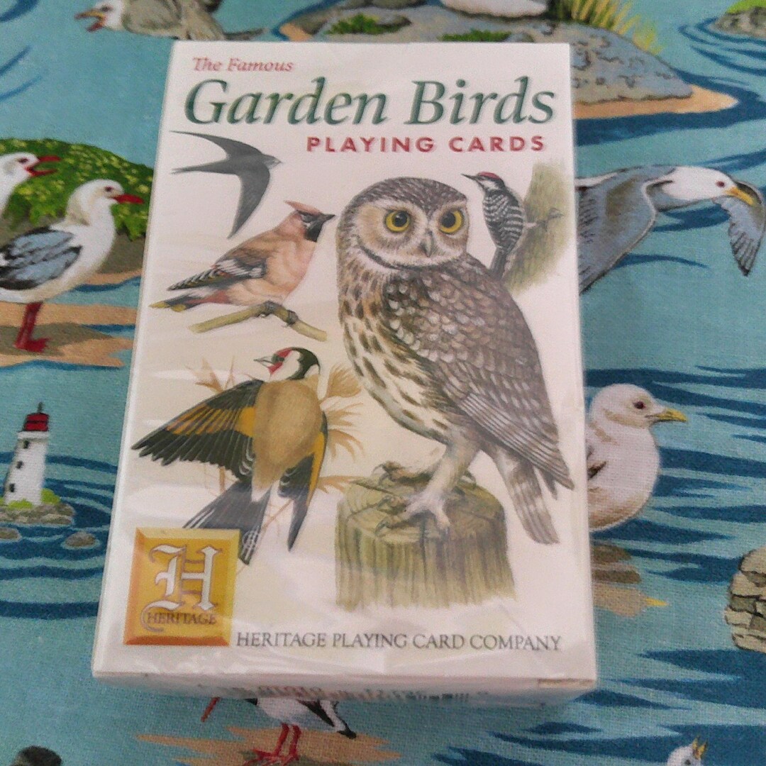The Famous Garden Birds Playing Cards From Heritage Playing Card ...
