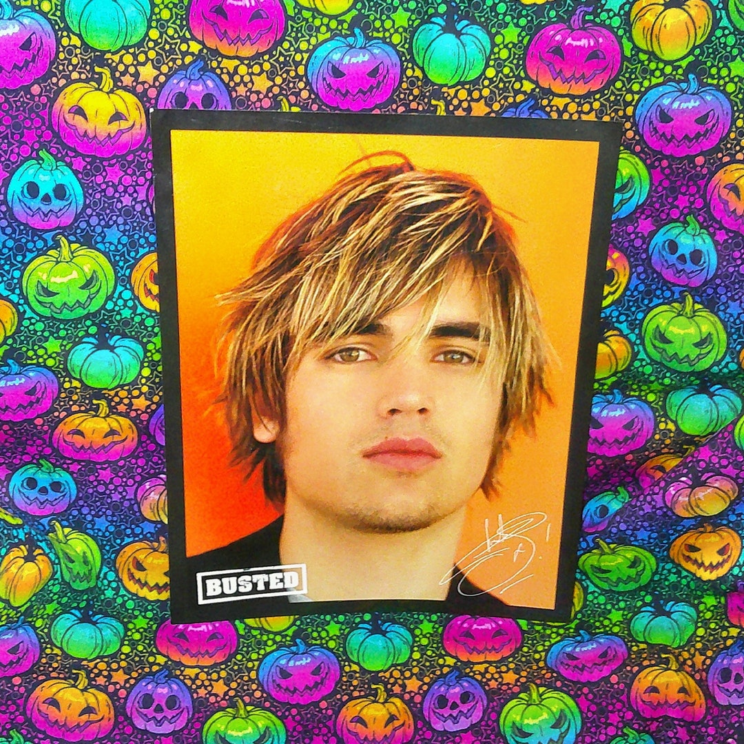 Charlie Simpson Busted Glossy Colour Photo Print Music Memorabilia ...