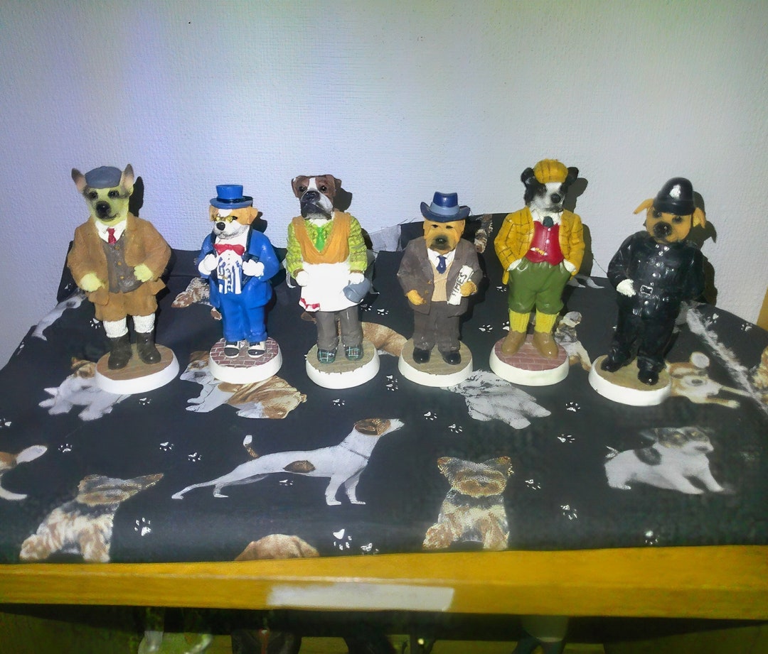 Regency Fine Arts the Dogs of Doggington St Peter Dog Figurine Various ...