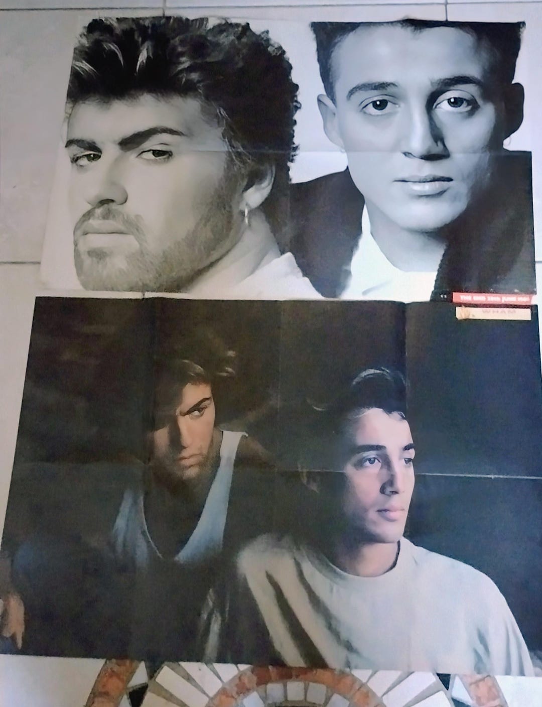 Giant Wham Double Sided Posters Two to Choose From Music Memorabilia ...