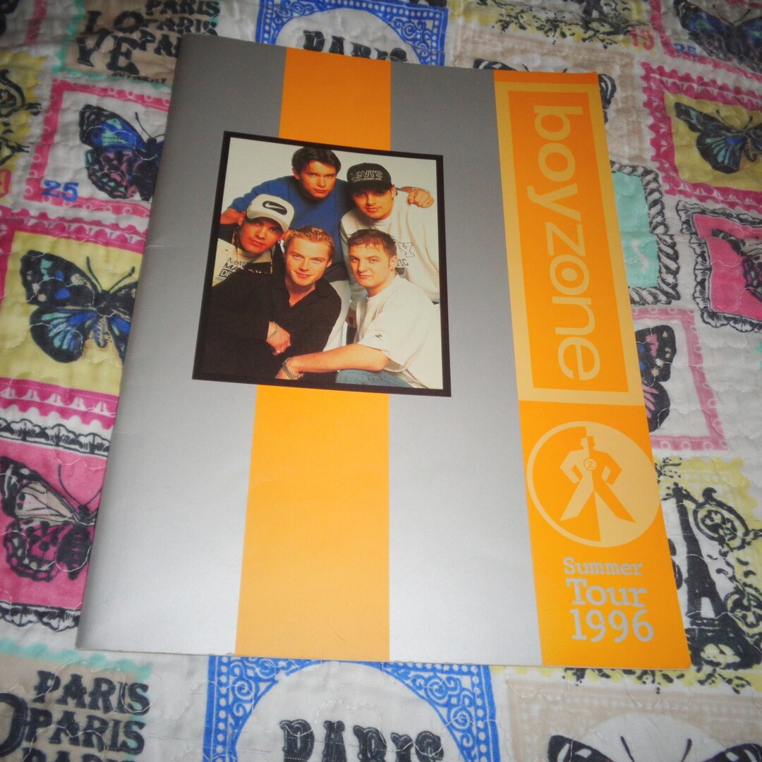 Boyzone Summer Tour 1996 Concert Programme Book Music Memorabilia ...
