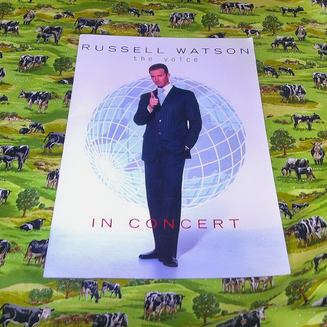 Russell Watson the Voice in Concert 2002 Tour Concert Programme ...