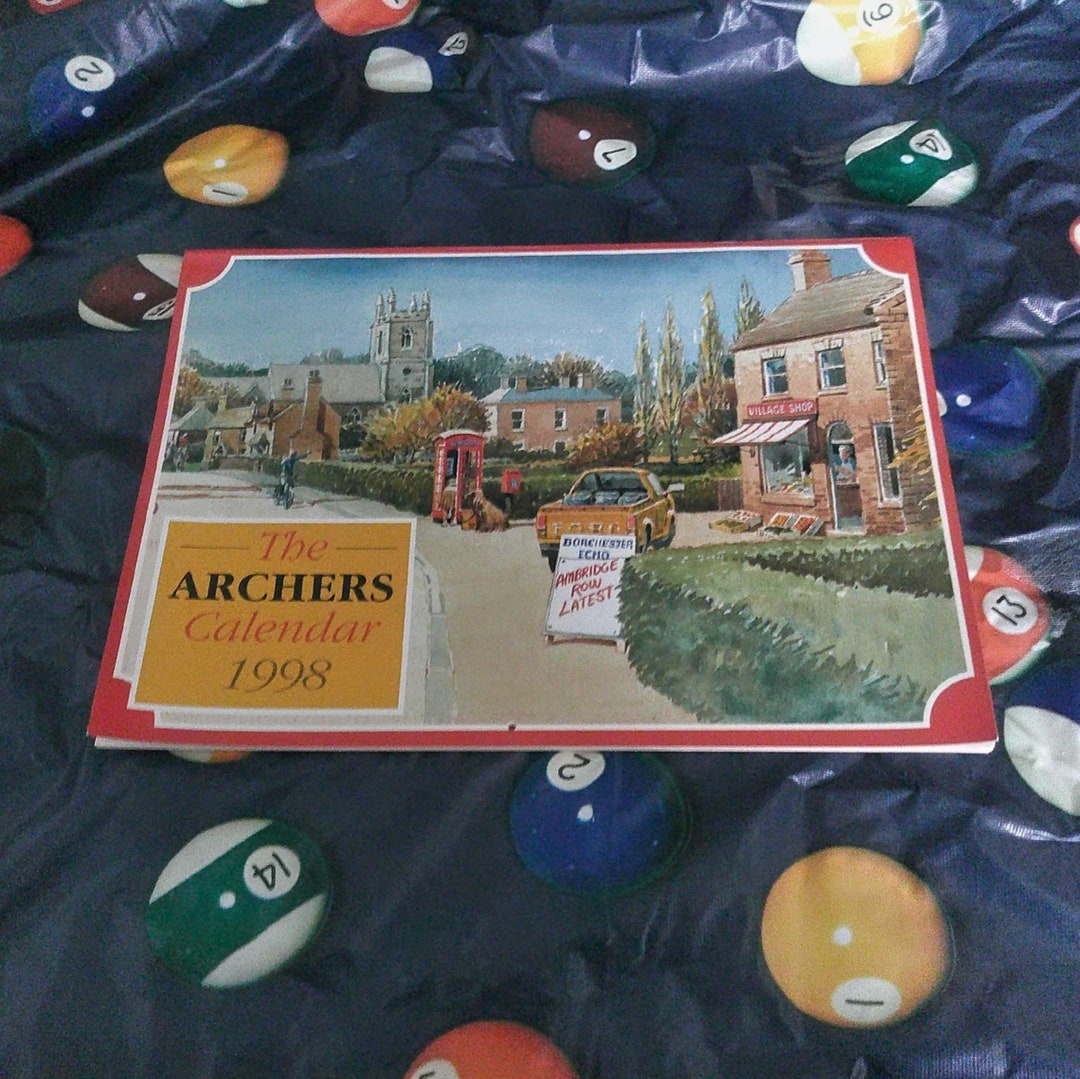 Super Rare Official the Archers 1998 Calendar Memorabilia BBC Radio 4 ...