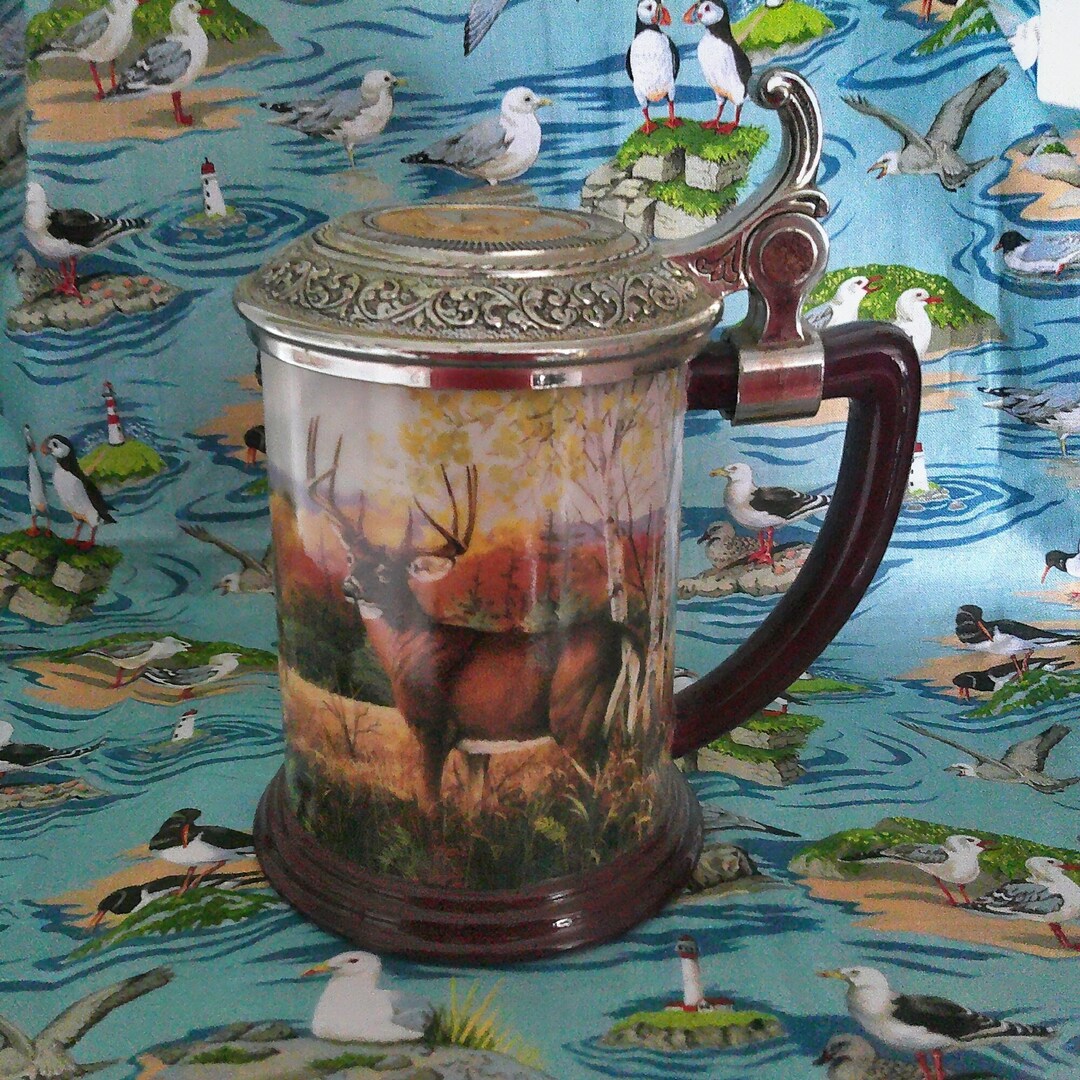 Rare Rick Fields Guardian of the Forest Franklin Mint Collectors Lidded ...