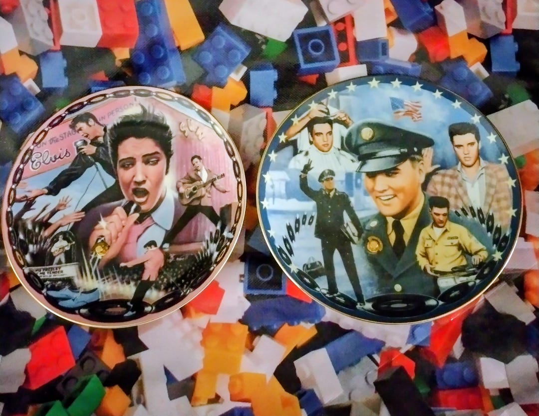 The Bradford Exchange Elvis Presley Musical Plate Limited Edition First ...