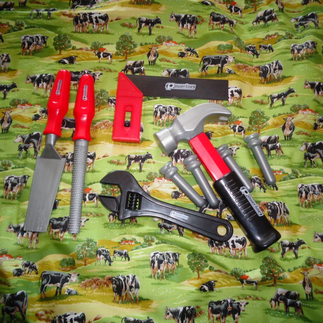 Powerline Toy Tools Five Piece Set Pretend Play Children's Lightweight ...