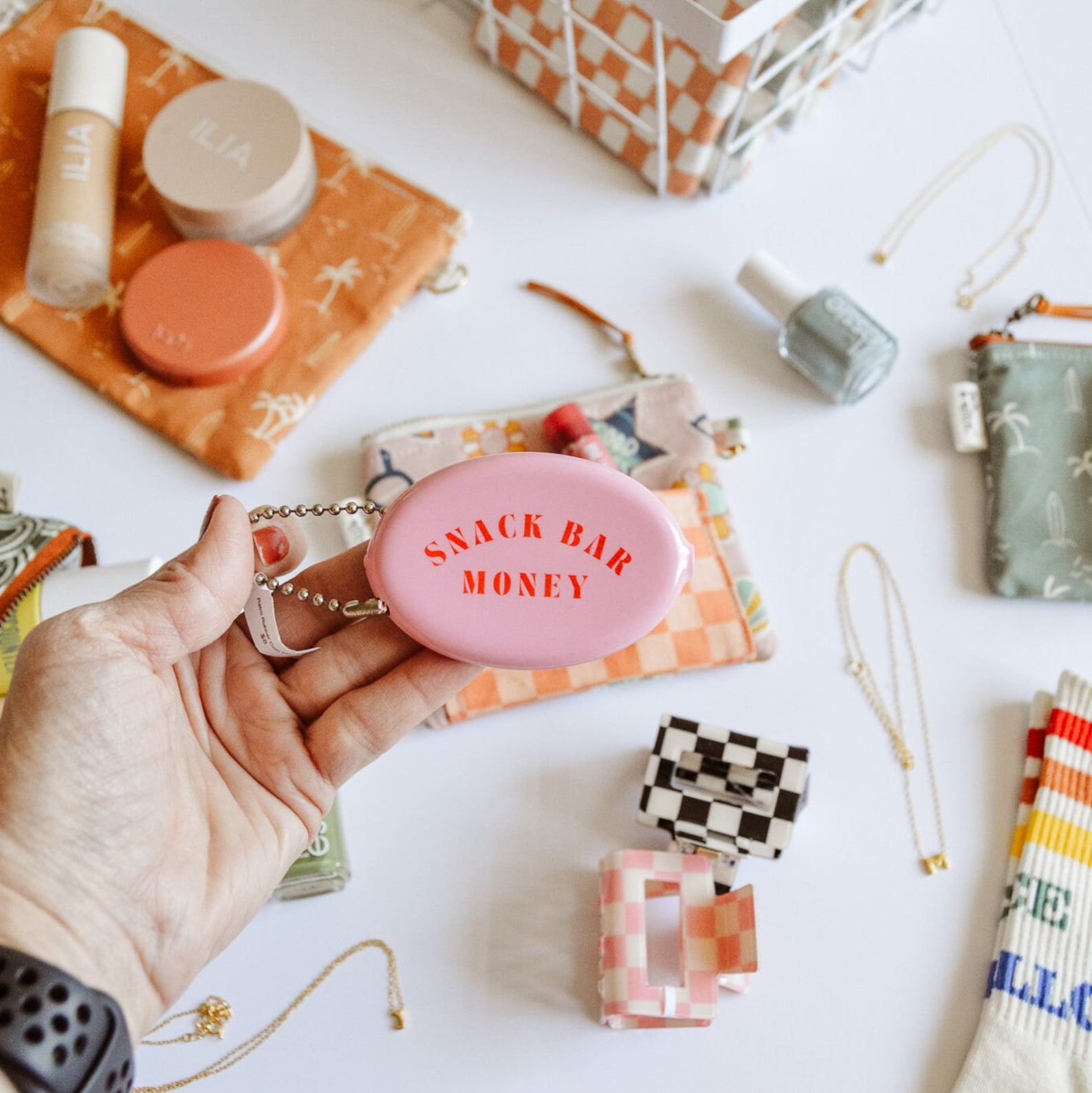 Snack Bar Money Retro Vintage Rubber Coin Pouch Keychain - Etsy