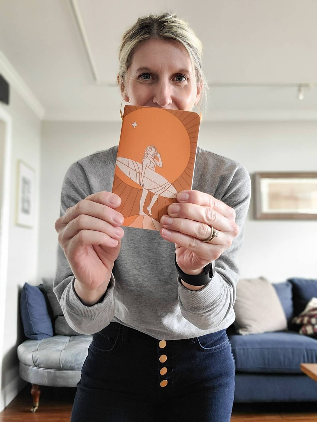 Surfer Girl Pocket Notebook - Etsy