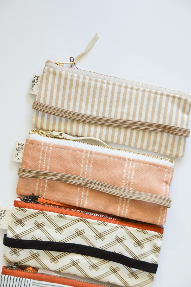 Elastic Pen Pouch for Notebooks - Neutrals - Etsy