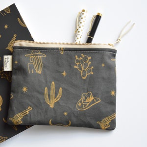 Western Coin Purse / Makeup Bag / Makeup Pouch / Cosmetic Bag ...