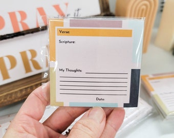 Blush Bible Study Sticky Notes Set - Etsy