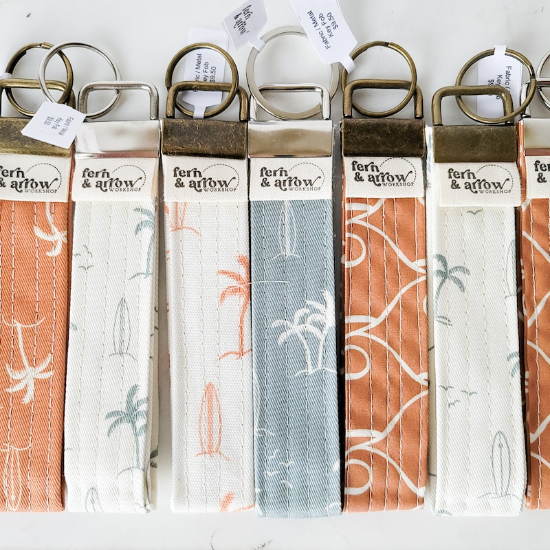 Key Fob Chain Beachy - Etsy