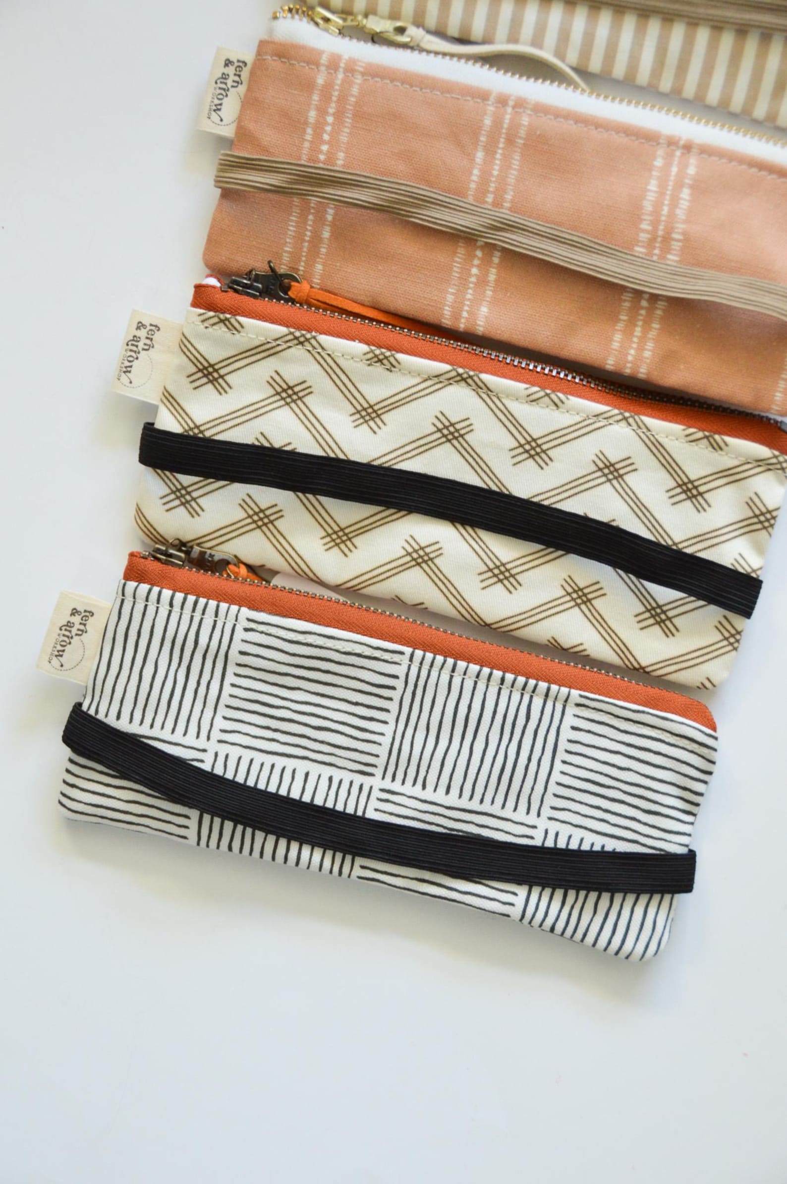 Elastic Pen Pouch for Notebooks - Neutrals - Etsy