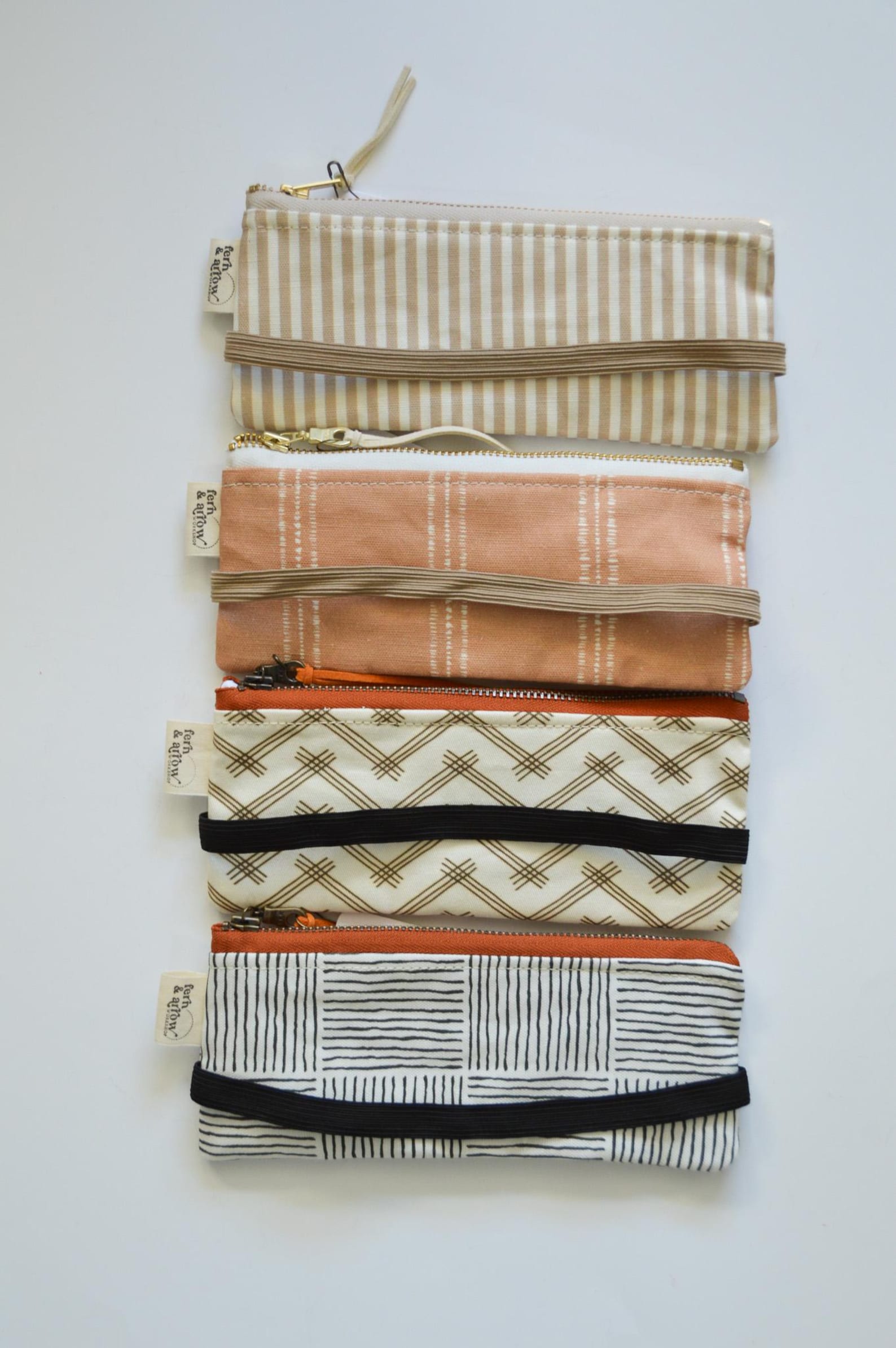 Elastic Pen Pouch for Notebooks - Neutrals - Etsy