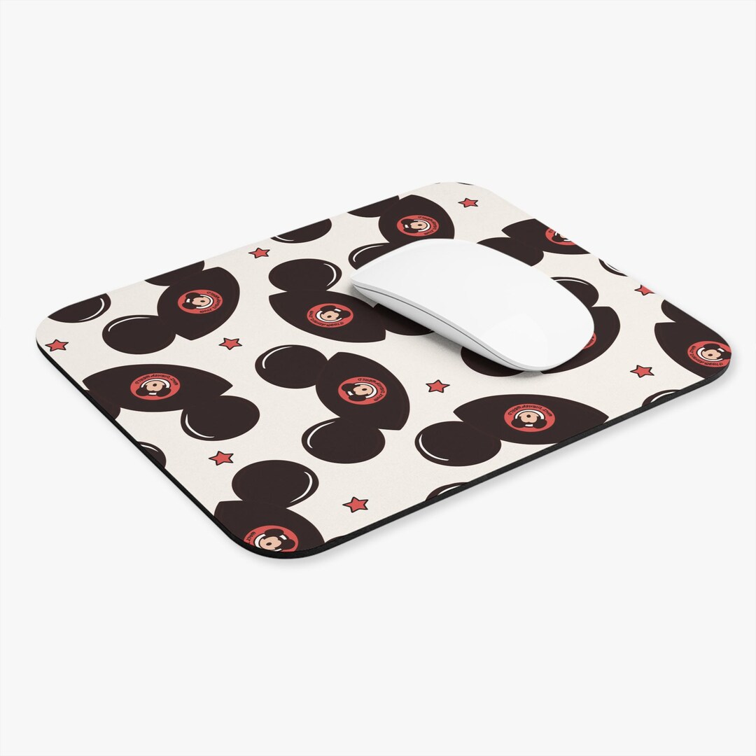 Mouse Ears Mouse Pad, Fun Desk Accessory, Gift for Disney Fans, Office ...