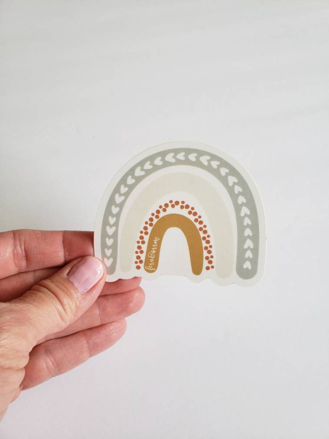 Pastel Rainbow Sticker/decal - Etsy