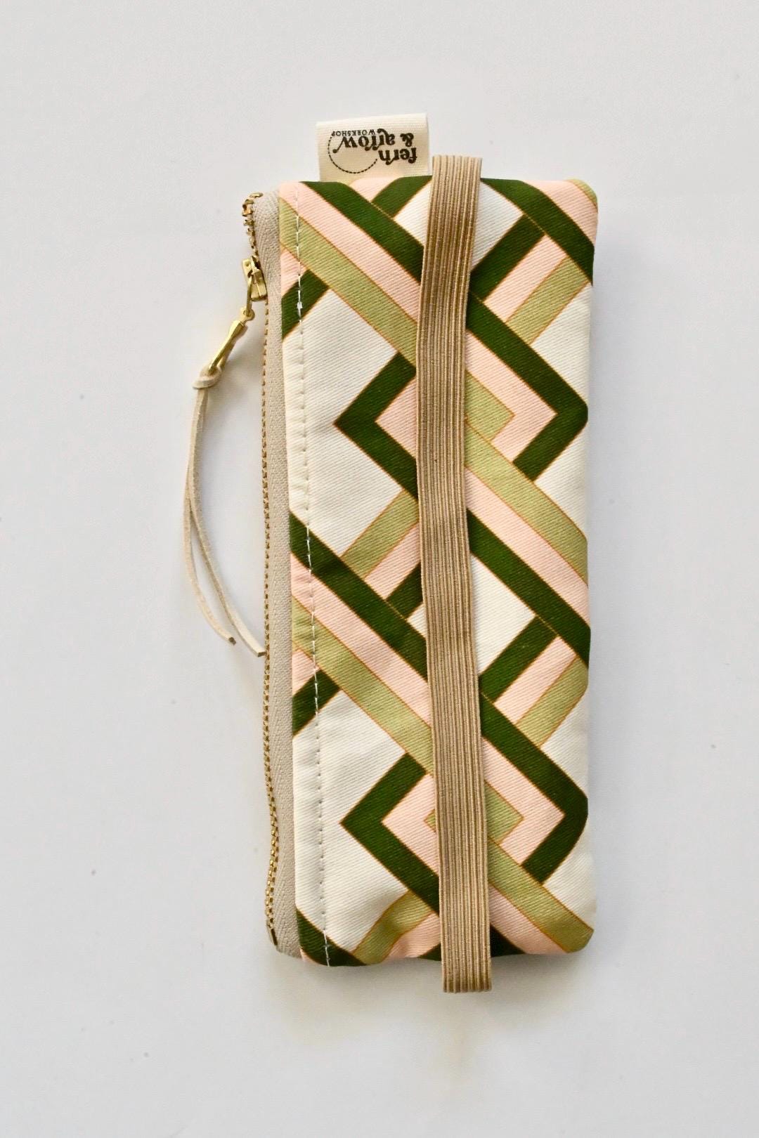 Elastic Pen Pouch for Notebooks in Saint Benoit Lattice - Etsy