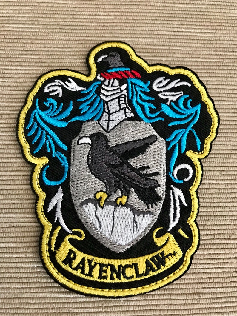 Harry Potter Ravenclaw Crest Iron On Patch | Etsy