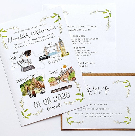Storytelling Wedding Invitations